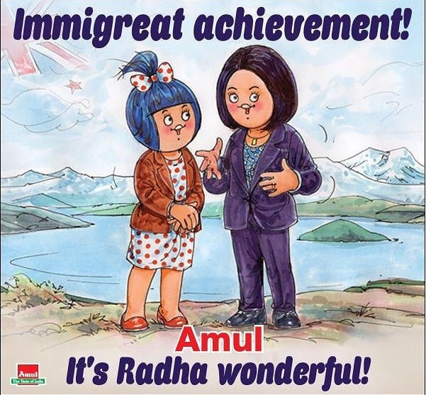 'Immigreat Achievement': Amul Congratulates Priyanca Radhakrishnan, New ...