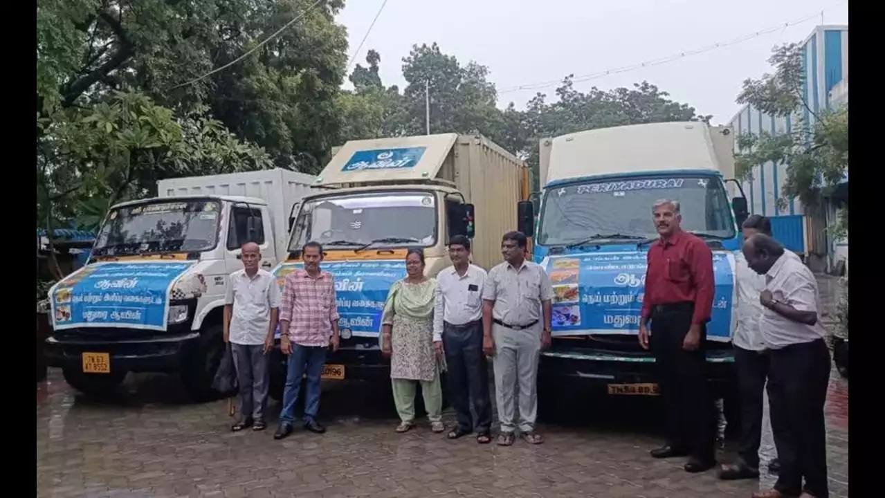 Aavin Starts Door Delivery Of Its Products In Madurai - EDairy News India