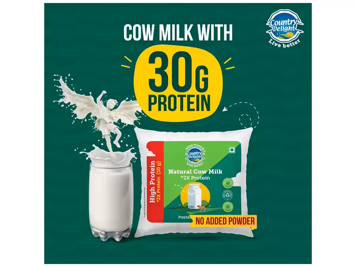 Country Delight Fights Protein Gap With New Milk - EDairy News India