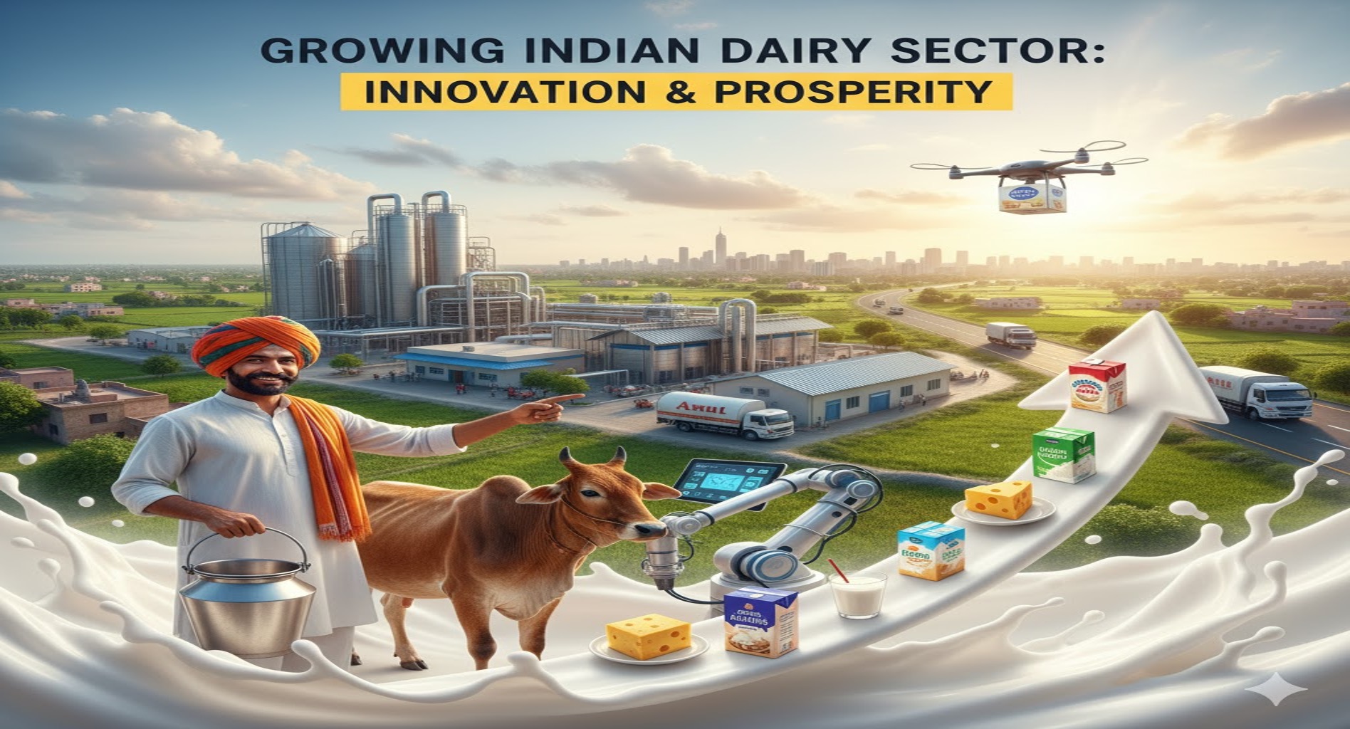 India's Dairy Sector Roars: 6.2% Growth Fuels Global Lead! - EDairy ...